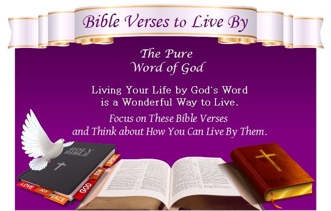 Bible Verses to Live By ~ No.25. – Journeying with Jesus